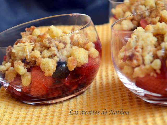 Recettes de Fruits rouges de Nathou