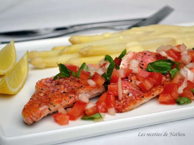 Recettes de Rougets et Sauces - 2