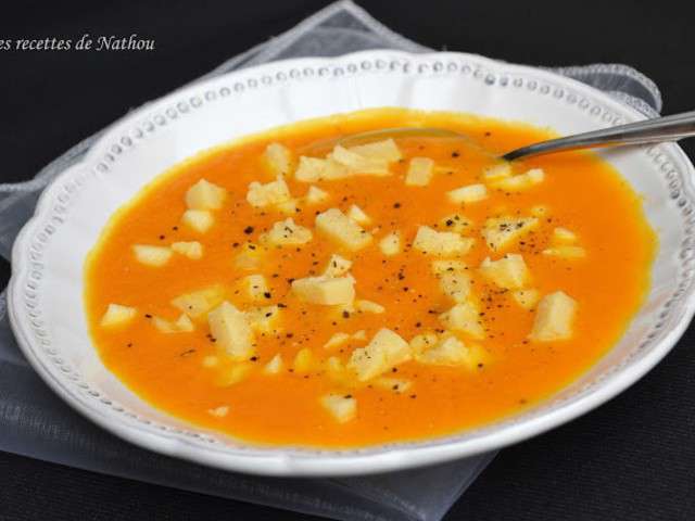 Recettes de Soupe aux carottes de Nathou