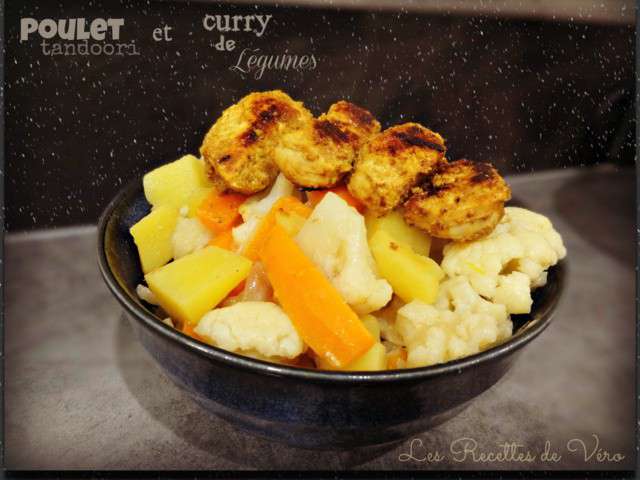 Recettes de Poulet tandoori et Curry