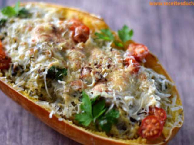 Recettes de Courge Spaghetti de Recettes du Chef