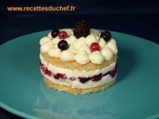 Recettes de Dacquoise et Fruits