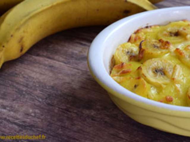 Recettes de Bananes et Gratins
