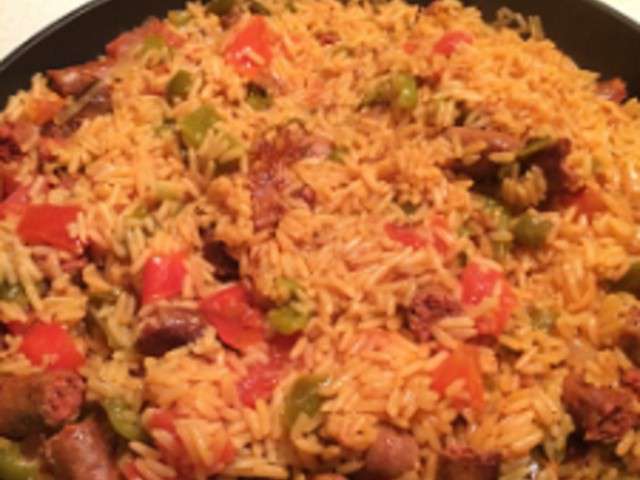 Recettes de Merguez et Riz