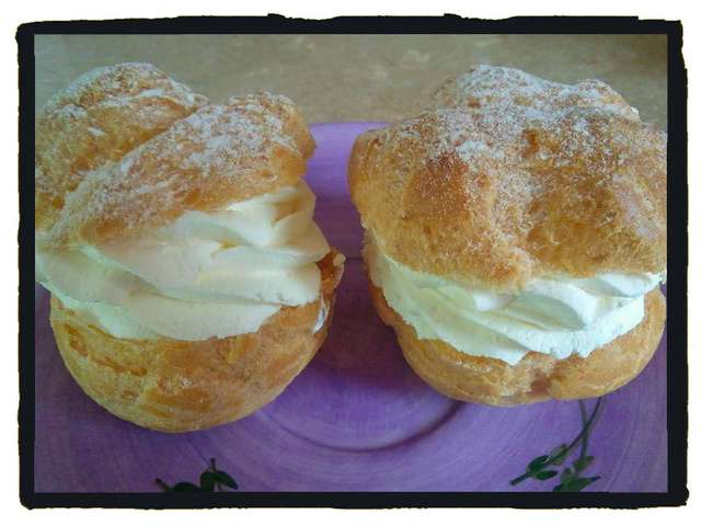 Recettes de Choux à la crème