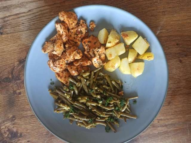 Recettes de Haricots Verts et Poulet