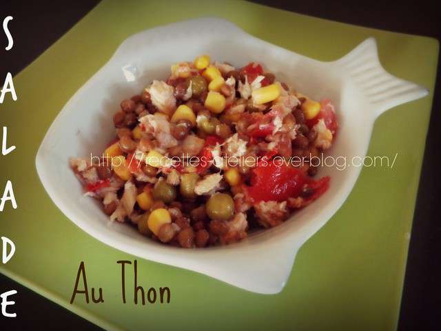 Recettes de Salade au thon de recettes et ateliers culinaires