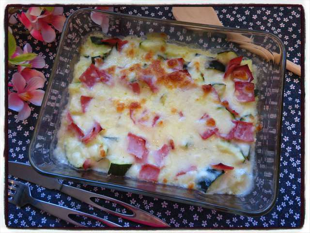 Recettes de Gratin de Courgettes et Chèvre