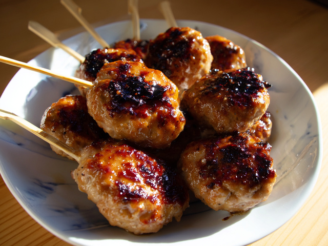 Recettes de Tsukune de recettes-japonaises-irasshai