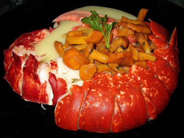 Recettes de Homard et Girolles