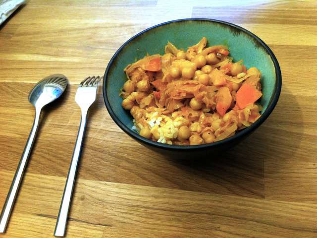 Recettes de Curry rouge de Recettes vertes pour cordons bleus