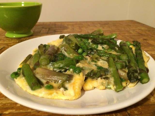 Recettes d'Omelettes de Recettes vertes pour cordons bleus