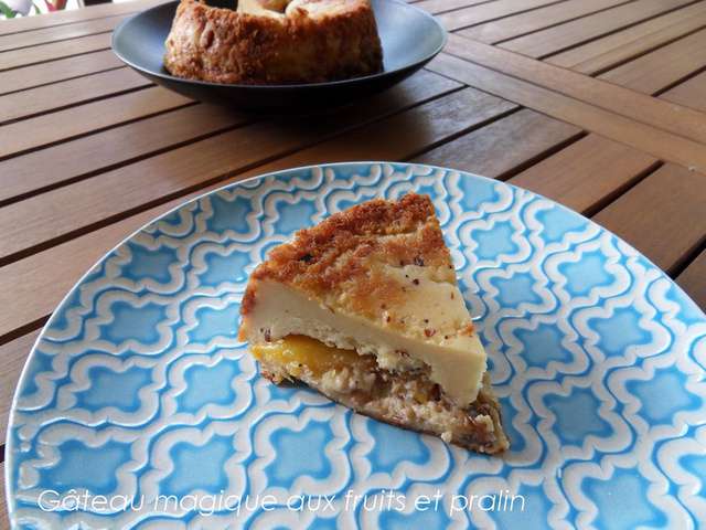 Recettes de Gâteau magique et Fruits