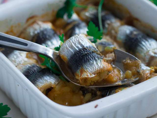Recettes de Filets de Sardines Roules de Safrancannelle