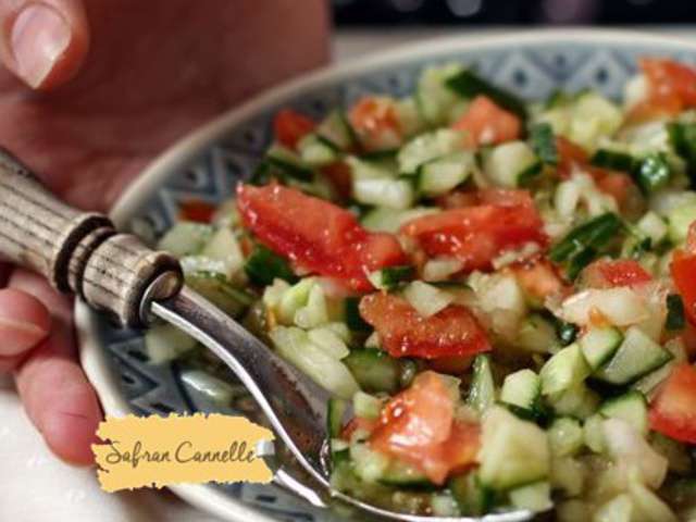 Recettes de Salade concombre de Safrancannelle