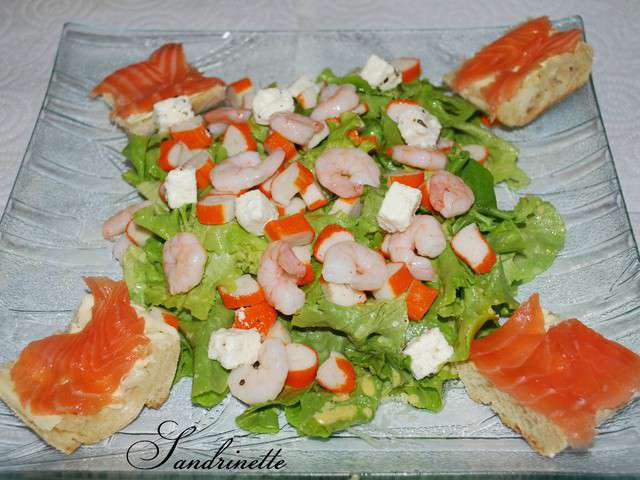 Recettes de Salade de la mer de sandrine dans tous ses états