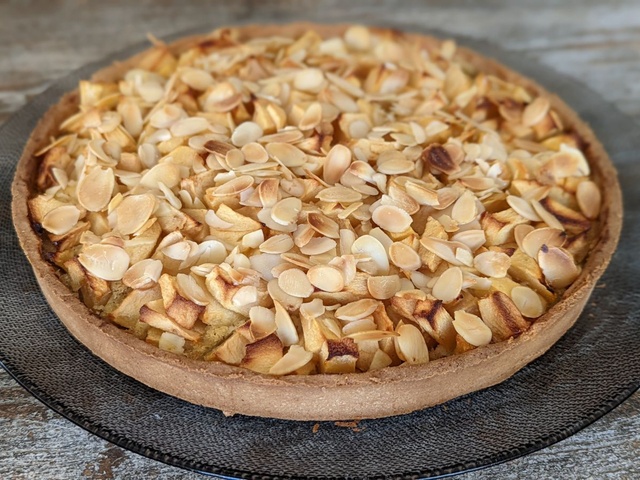 Recettes de Tarte Pommes et Amandine