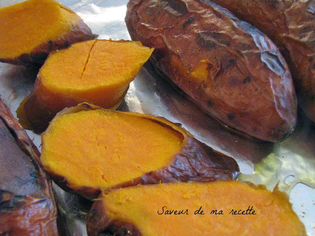 Recettes de Patate douce de Saveur de ma recette