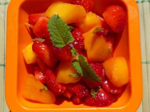 Recettes de Salade de fraises de Saveur Passion