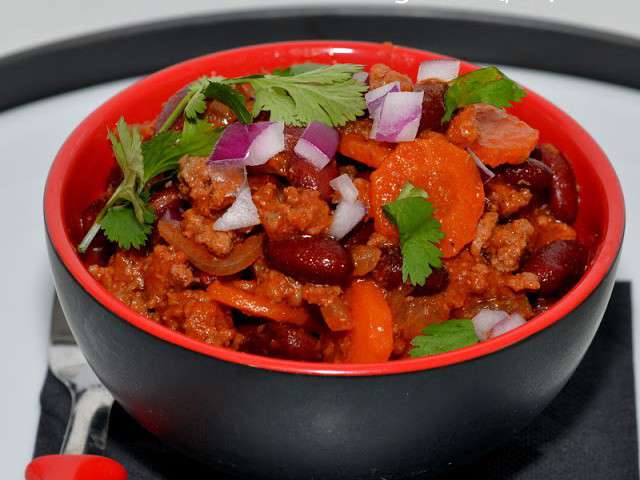 Recettes de Chili con carne et États-Unis