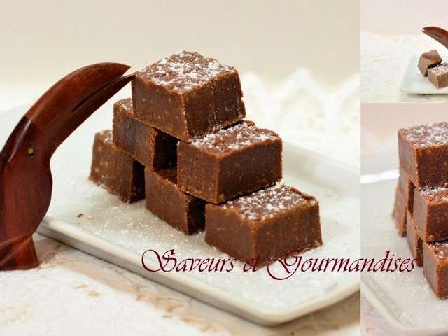 Recettes de Fudge au Chocolat de Saveurs et gourmandises