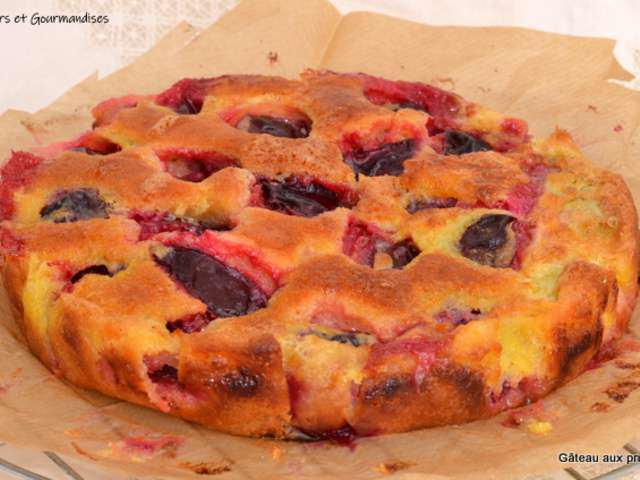 Recettes de Gâteau aux Prunes et Moelleux