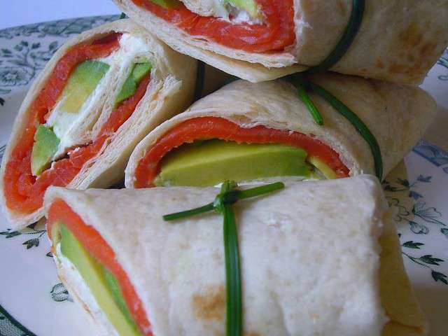 Recettes de Wrap et Philadelphia