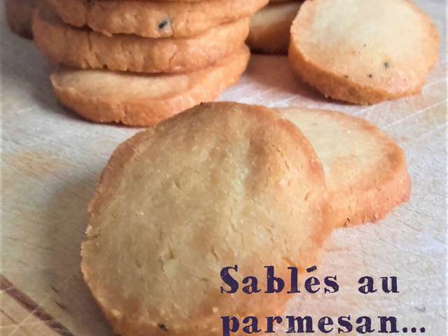 Recettes de Sablés au parmesan de sharingcuisine