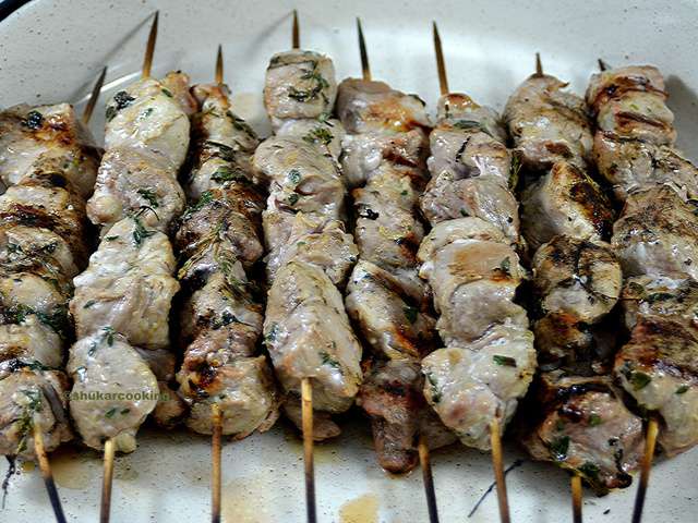 Recettes de Souvlaki et Porc