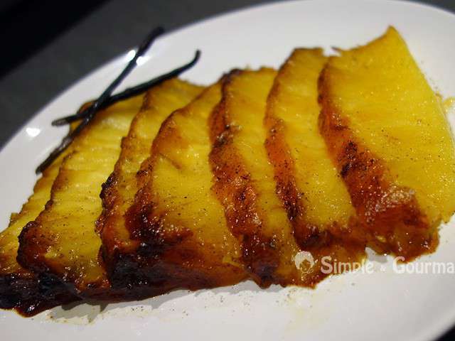 Recettes d'Ananas rôti de Simple & Gourmand