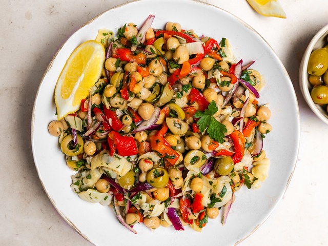 Recettes de Salade de pois chiche de Simplement Frais