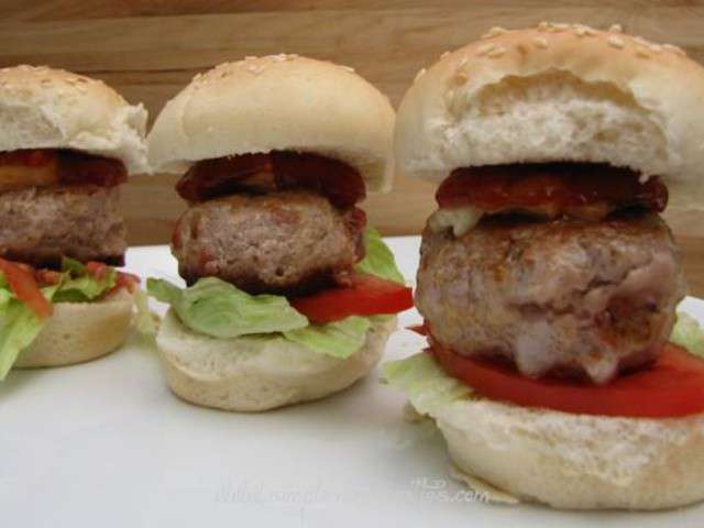 Recettes de Mini-Burger de Simplement Recettes