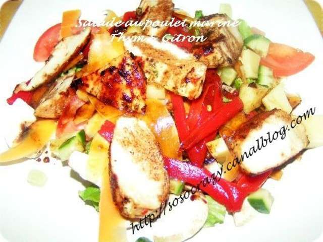 Recettes de Salade au poulet de Cook Time