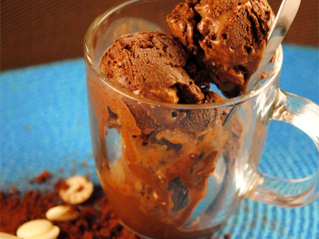 Recettes de Glace sans sorbetière et Glace au chocolat