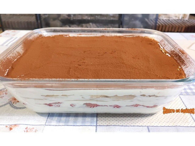 Recettes de Tiramisu aux Fraises de Sucre et épices