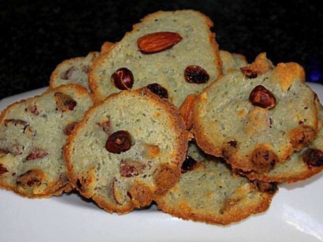 Recettes de Fruits secs de Sucré sablé