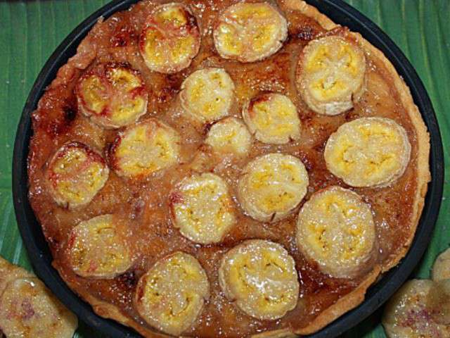 Recettes de Tarte à la Banane de Sucré sablé