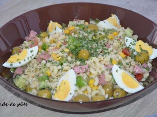 Recettes de Salade de pate et Pâtes