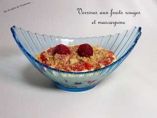Les Meilleures Recettes de Verrines et Fruits rouges