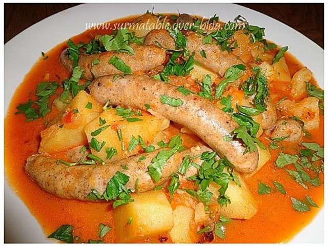 Recettes de Merguez de Sur ma table