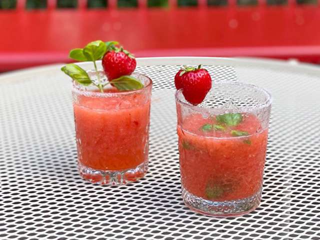 Recettes de Cocktails et Fraises