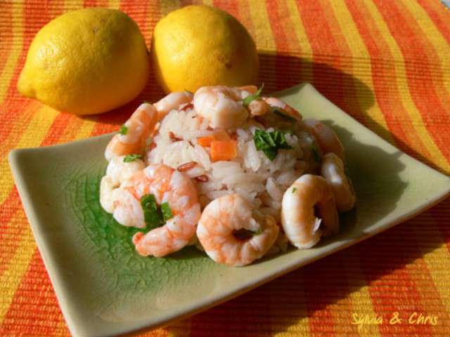 Recettes de Crevettes de Sylvia et Chris