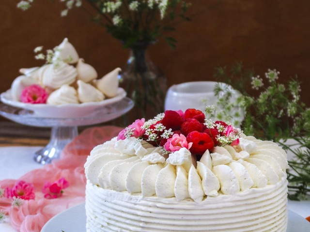 Recettes de Vacherin et Framboises