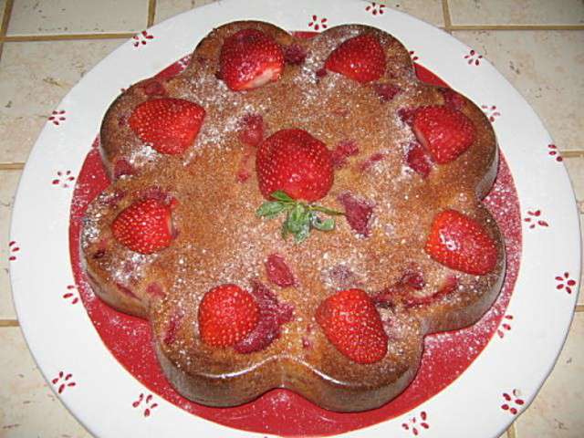 Recettes de Gâteau aux Fraises de tatagateau