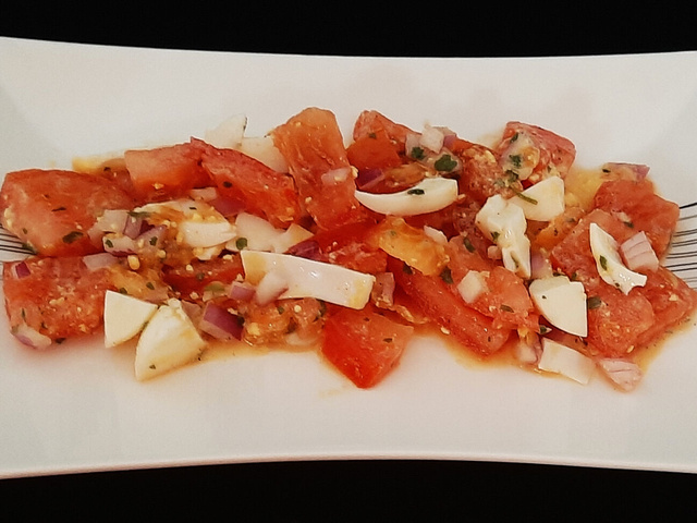 Recettes d'Entree Froide et Salade Tomate