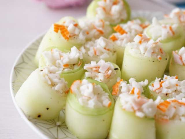 Recettes de Concombre et Surimi