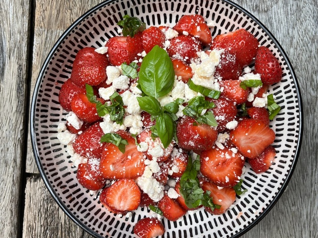Recettes de Salade de fraises