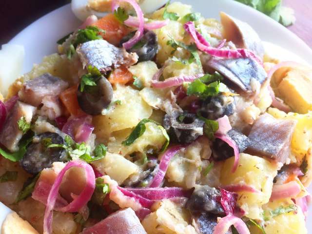 Recettes de Salade de hareng de Tout simplement fait maison