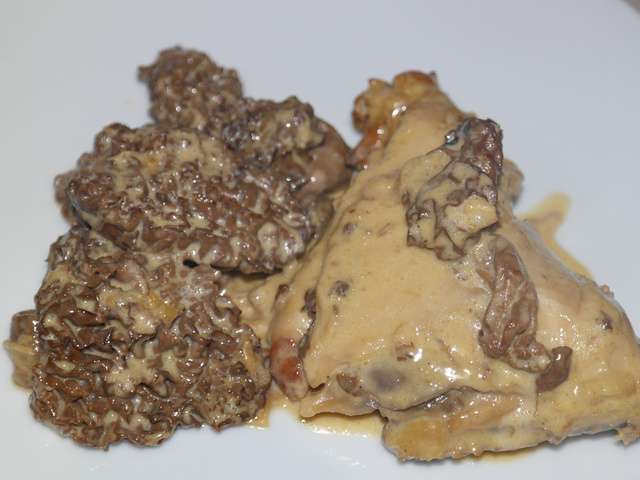 Recettes de Morilles de Trois, deux,un je cuisine