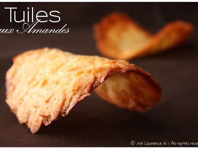 Recettes de Tuiles aux Amandes de Trop Chou